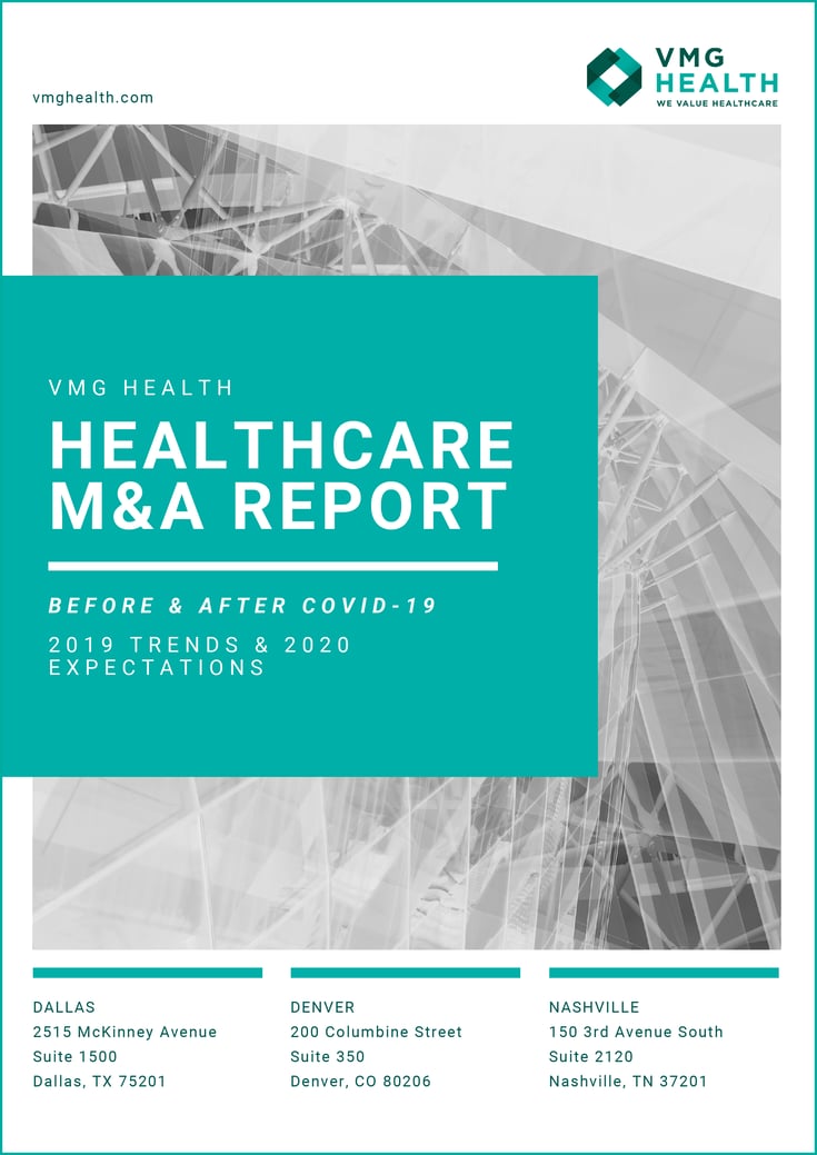 VMG Health 2020 Healthcare M&A Report | VMG Health